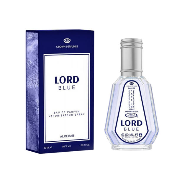 Shop Lord Blue 50ml Perfume by Alrehab Perfumes | Oud Avenue