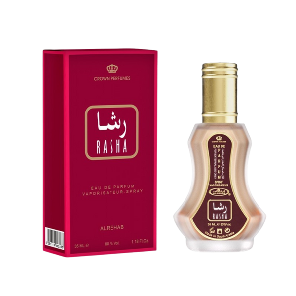 Purchase Online 35ml Rasha Perfume by Alrehab perfumes | Oud Avenue